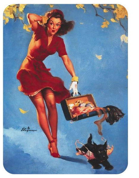 Pinup Girl Sticker Decal pin up pin-up P173 – Winter Park Products