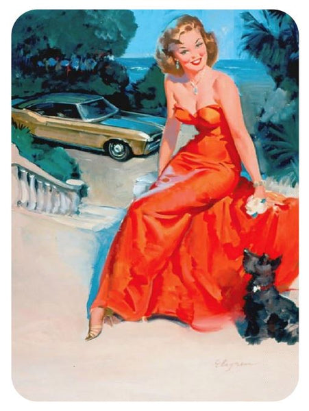 Pinup Girl Sticker Decal pin up pin-up P237 – Winter Park Products