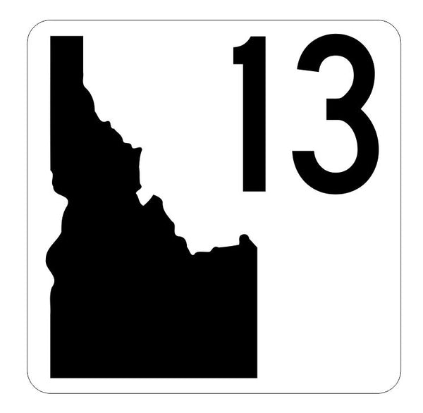 Idaho State Highway 13 Sticker Decal Highway Sign Road Sign R8265 ...