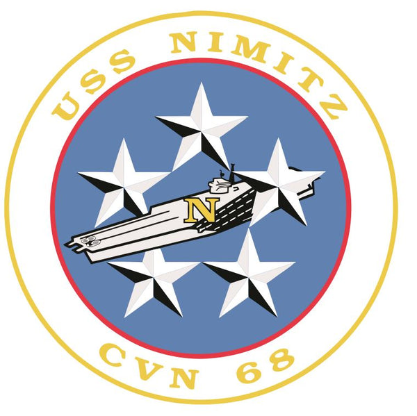 USS Nimitz Sticker Decal M739 Military Armed Forces – Winter Park Products