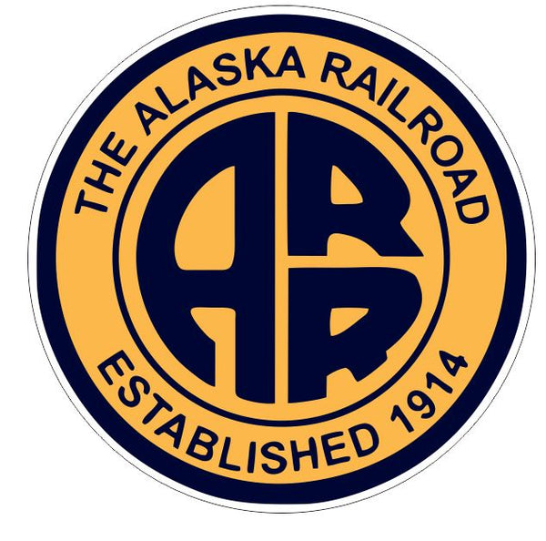 Alaska Railroad Sticker Decal R7007 Railway Train Sign – Winter Park ...