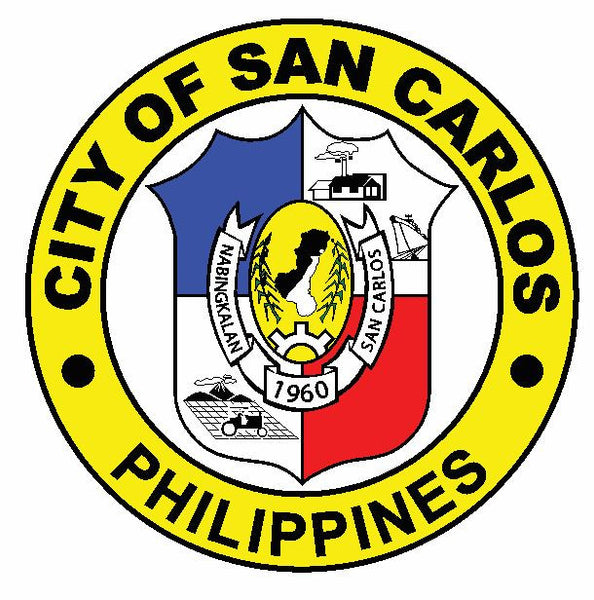 Seal of San Carlos Philippines Sticker / Decal R643 – Winter Park Products