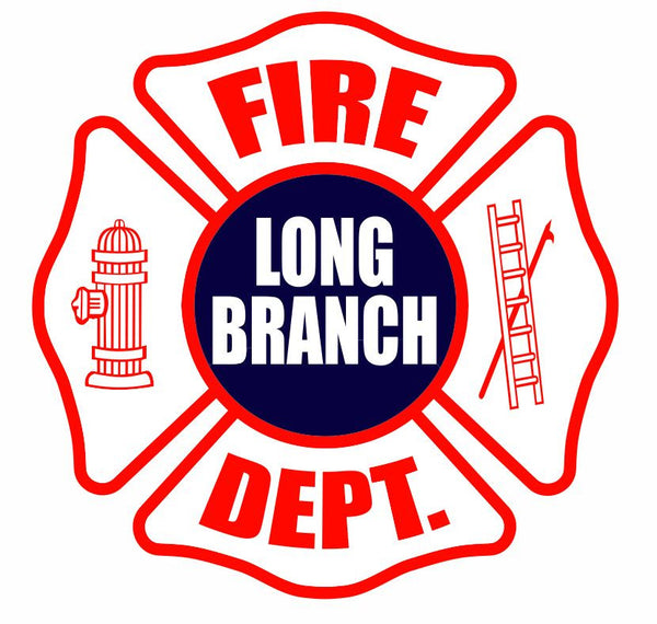 Long Branch Fire Dept Sticker Decal R869 – Winter Park Products