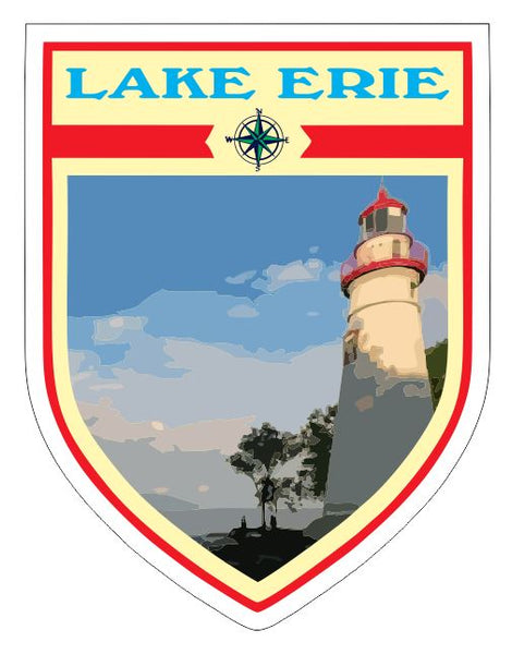 Lake Erie Sticker Decal R7043 – Winter Park Products