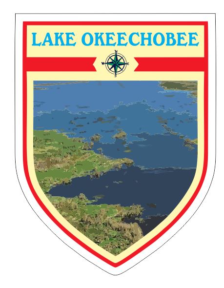 Lake Okeechobee Sticker Decal R7049 – Winter Park Products