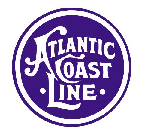 Atlantic Coast Line Sticker R7094 Railroad Railway Train Sign YOU CHOO ...