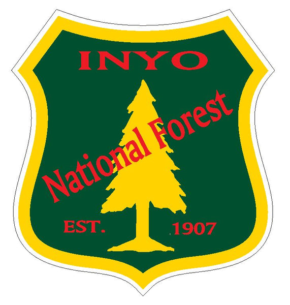 Inyo National Forest Sticker R3255 – Winter Park Products