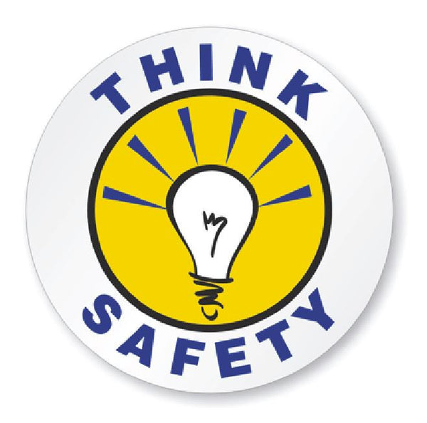 Think Safety Hard Hat Decal Hardhat Sticker Helmet Label H220 – Winter ...