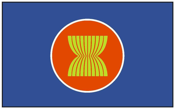 ASEAN Flag Vinyl International Flag DECAL Sticker MADE IN USA F36 ...