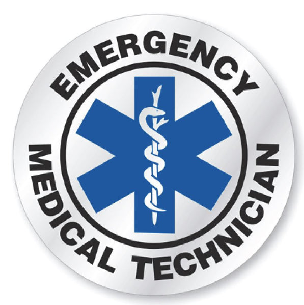 EMT Emergency Medical Technician Hard Hat Decal Hardhat Sticker Helmet ...