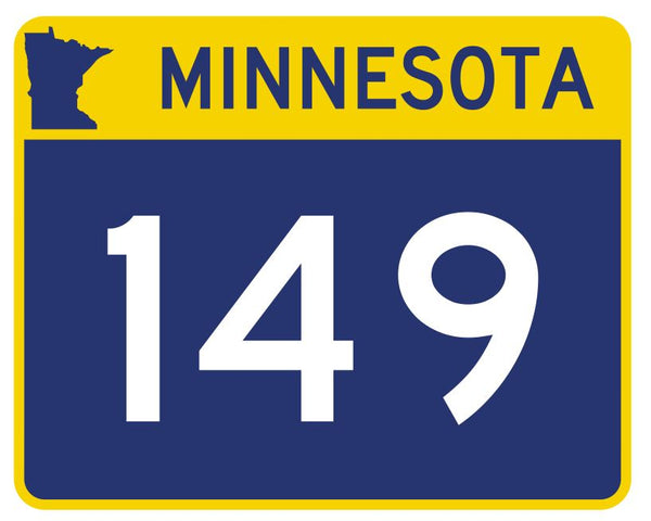 Minnesota State Highway 149 Sticker Decal R4963 Highway Route Sign ...