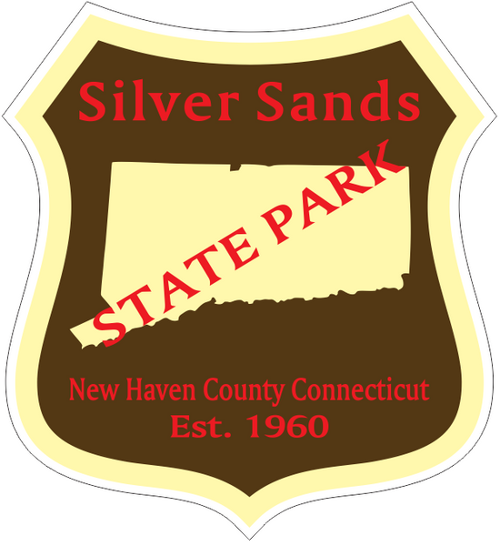 Silver Sands Connecticut State Park Sticker R6938 – Winter Park Products