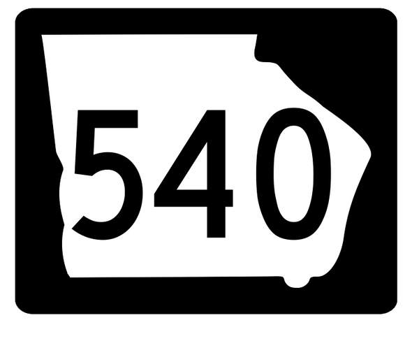 Georgia State Route 540 Sticker R4053 Highway Sign Road Sign Decal ...