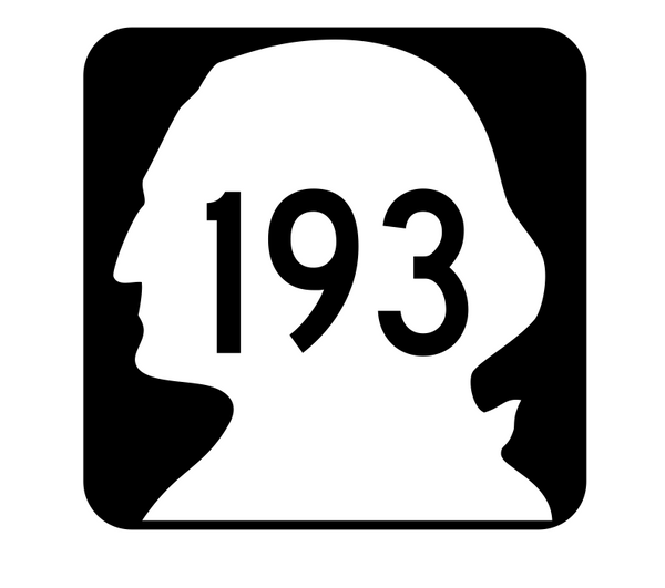 Washington State Route 193 Sticker R2853 Highway Sign Road Sign ...