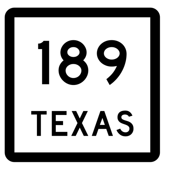 Texas State Highway 189 Sticker Decal R2487 Highway Sign – Winter Park ...