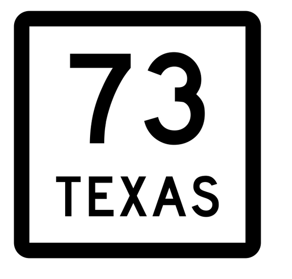 Texas State Highway 73 Sticker Decal R2374 Highway Sign – Winter Park ...