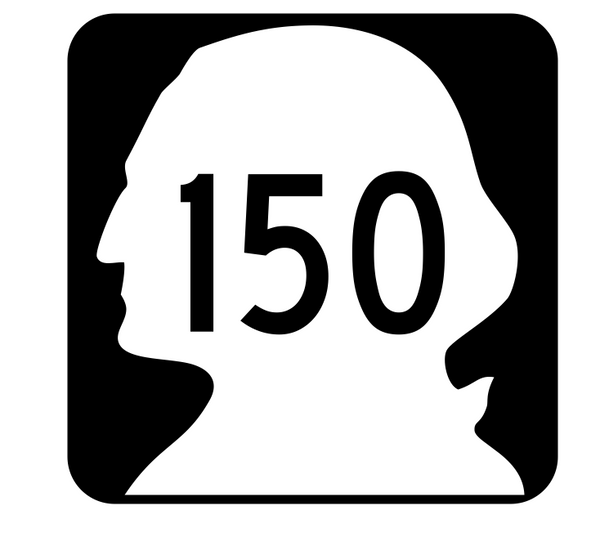 Washington State Route 150 Sticker R2834 Highway Sign Road Sign ...