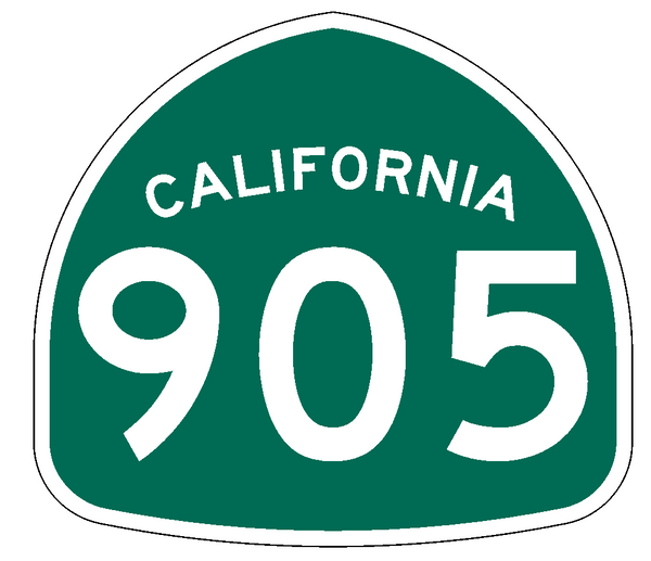 California State Route 905 Sticker Decal R986 Highway Sign Road Sign ...