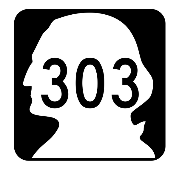 Washington State Route 303 Sticker R2899 Highway Sign Road Sign ...