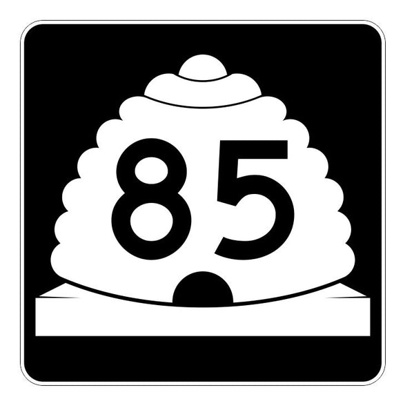 Utah State Highway 85 Sticker Decal R5415 Highway Route Sign – Winter ...