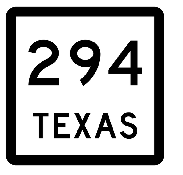 Texas State Highway 294 Sticker Decal R2589 Highway Sign – Winter Park ...