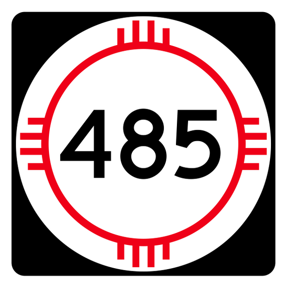 New Mexico State Road 485 Sticker R4192 Highway Sign Road Sign Decal ...