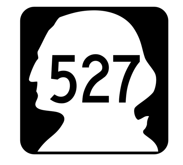 Washington State Route 527 Sticker R2941 Highway Sign Road Sign ...