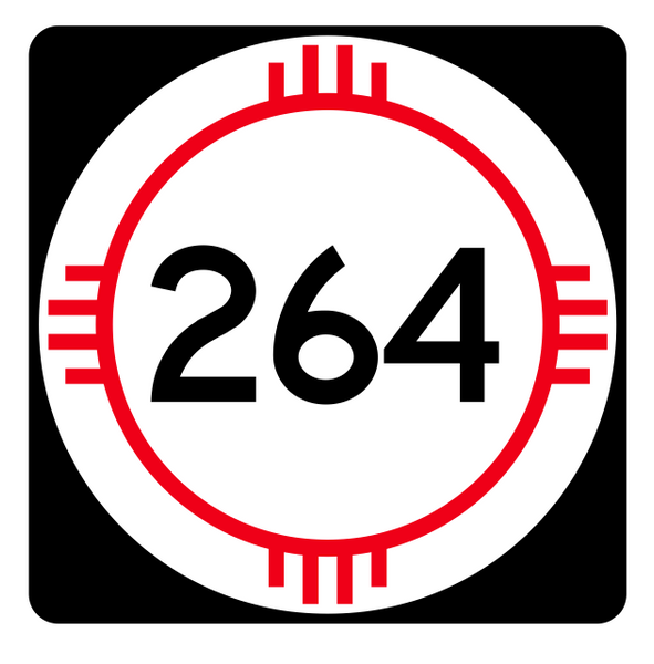 New Mexico State Road 264 Sticker R4171 Highway Sign Road Sign Decal ...