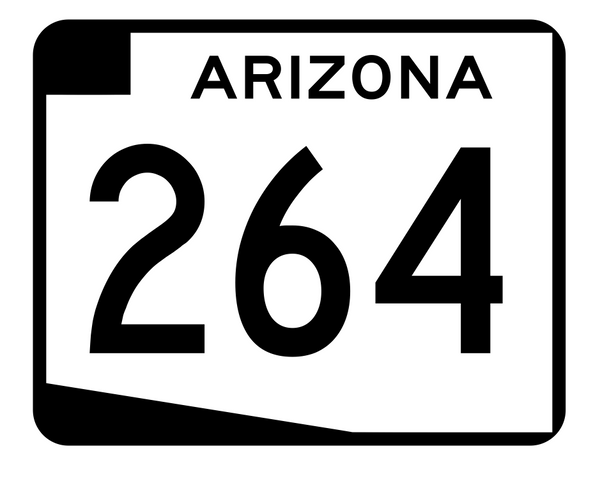 Arizona State Route 264 Sticker R2752 Highway Sign Road Sign – Winter ...
