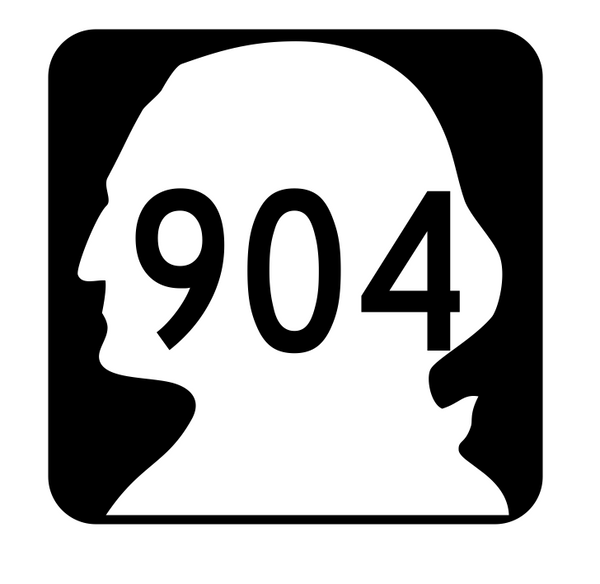 Washington State Route 904 Sticker R2968 Highway Sign Road Sign ...