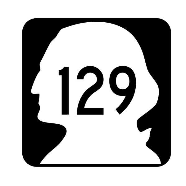 Washington State Route 129 Sticker R2829 Highway Sign Road Sign ...