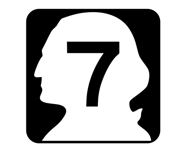 Washington State Route 7 Sticker R2774 Highway Sign Road Sign – Winter ...