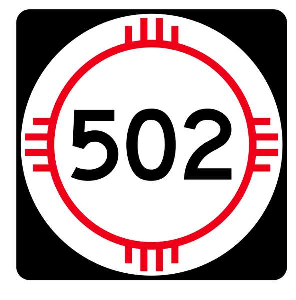 New Mexico State Road 502 Sticker R4196 Highway Sign Road Sign Decal ...
