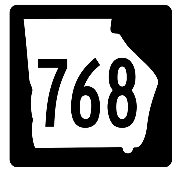 Georgia State Route 768 Sticker R4080 Highway Sign Road Sign Decal ...