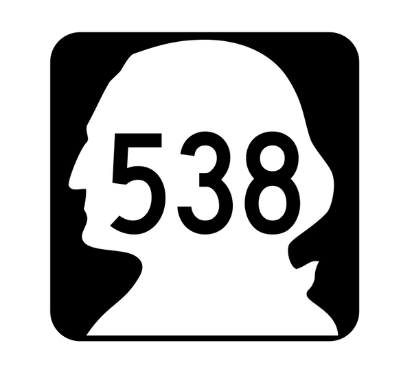 Washington State Route 538 Sticker R2949 Highway Sign Road Sign ...
