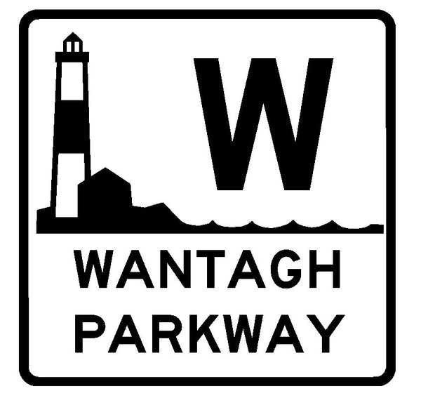Wantagh Parkway Sticker R2804 Highway Sign Road Sign – Winter Park Products