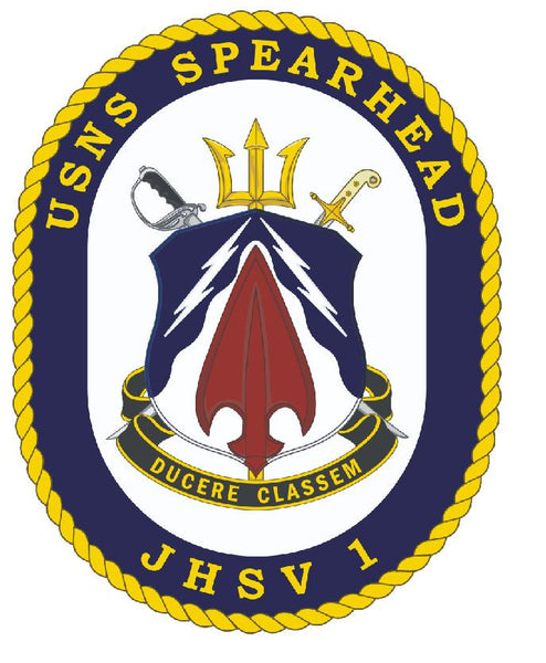 USNS Spearhead Sticker Military Armed Forces Navy Decal M265 – Winter ...
