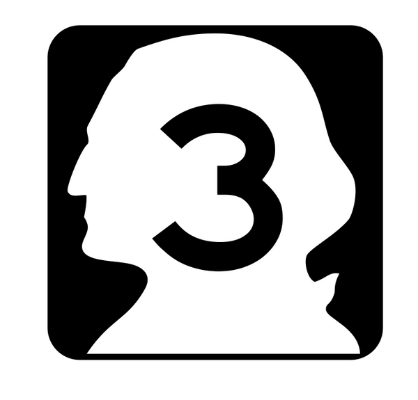 Washington State Route 3 Sticker R2771 Highway Sign Road Sign – Winter ...