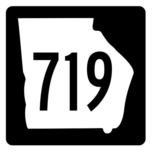 Georgia State Route 719 Sticker R4062 Highway Sign Road Sign Decal ...