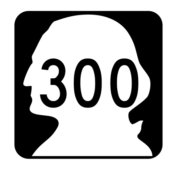 Washington State Route 300 Sticker R2897 Highway Sign Road Sign ...