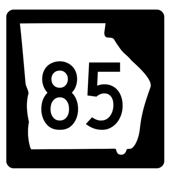 Georgia State Route 85 Sticker R3630 Highway Sign – Winter Park Products