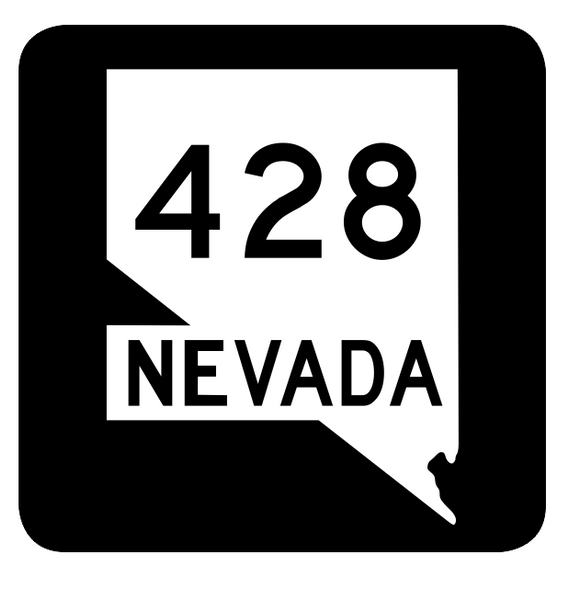 Nevada State Route 428 Sticker R3061 Highway Sign Road Sign – Winter ...
