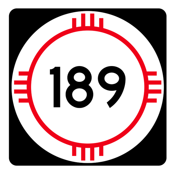 New Mexico State Road 189 Sticker R4163 Highway Sign Road Sign Decal ...
