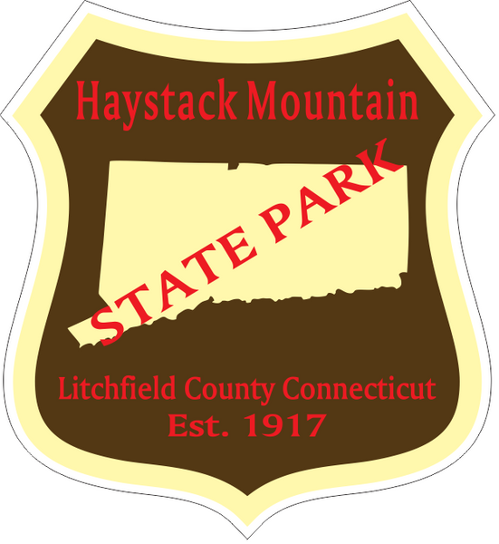 Haystack Mountain Connecticut State Park Sticker R6892 – Winter Park ...