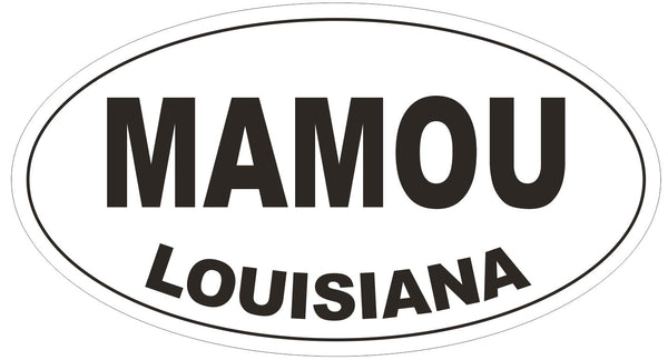 Mamou Louisiana Oval Bumper Sticker or Helmet Sticker D3850 – Winter ...